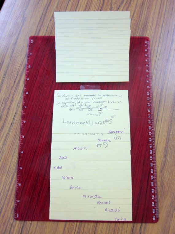 Manageable Monitoring Part II - Nifty Note Cards! - Ms. Houser