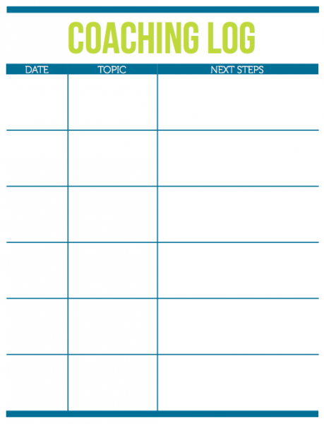 Updated Coaching Notebook - Ms. Houser