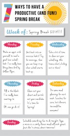 7 Ways to Have a Productive Spring Break {and a printable!} - Ms. Houser