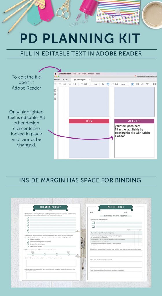 PD Planning Kit - Ms. Houser