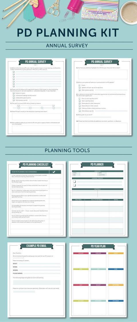 PD Planning Kit - Ms. Houser