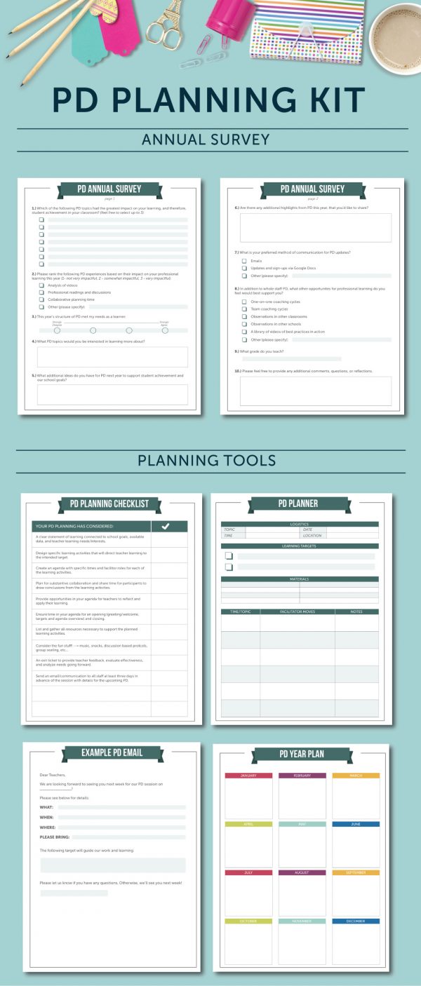 PD Planning Kit - Ms. Houser