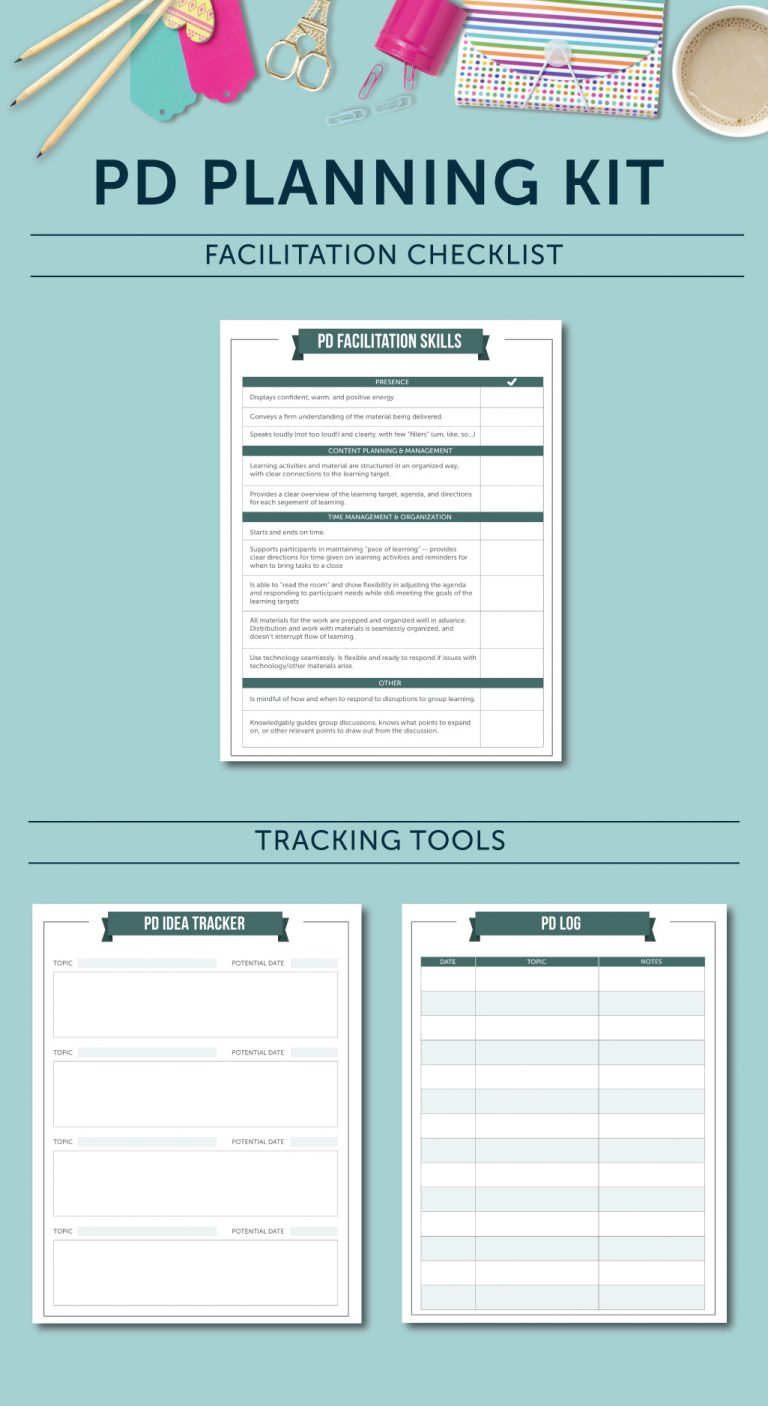 PD Planning Kit - Ms. Houser