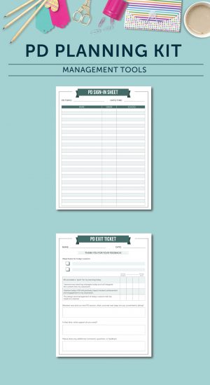 PD Planning Kit - Ms. Houser