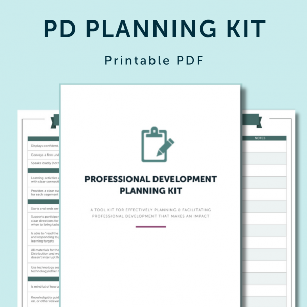 PD Planning Kit - Ms. Houser