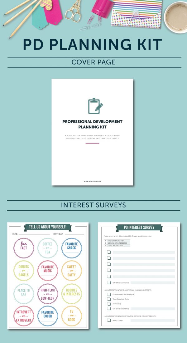 PD Planning Kit - Ms. Houser