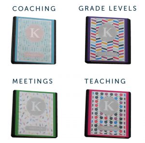 How to use Binders for Organizing Your Coaching Notes - Ms. Houser