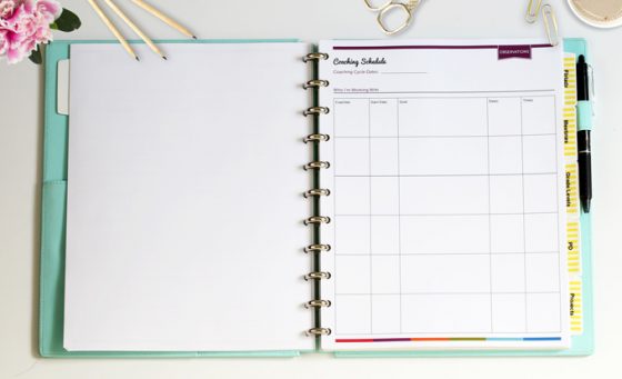 Coaching Planner Archives - Ms. Houser