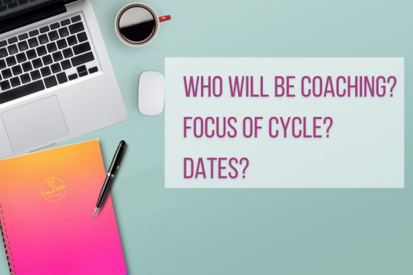 How to Set-Up Your Coaching Cycle Calendar for the Year - Ms. Houser